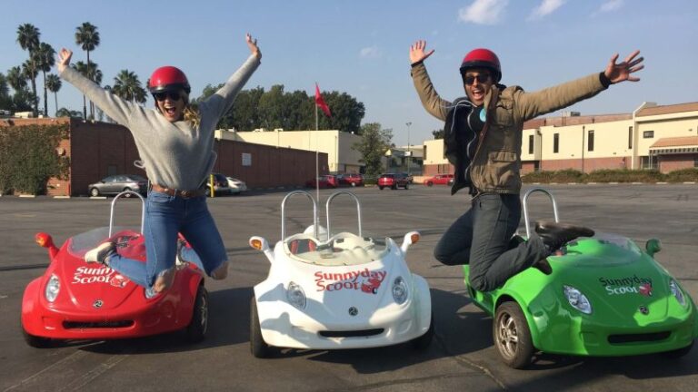 Sunny Day Scoot – LA's most unique and fun driving experience ...